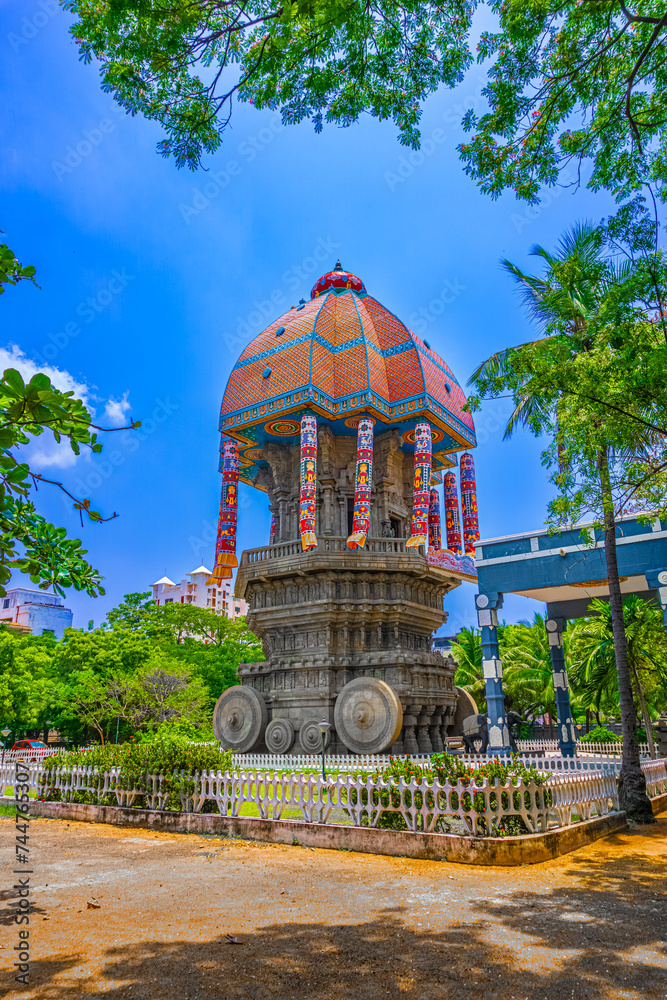 Valluvar Kottam is a monument in Chennai, dedicated to the classical ...