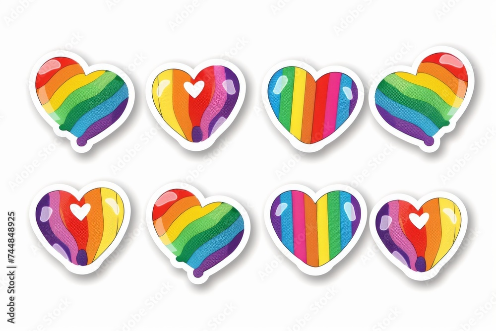 LGBTQ Pride lgbtq+ legends. Rainbow lgbtq+ authors colorful violet red ...