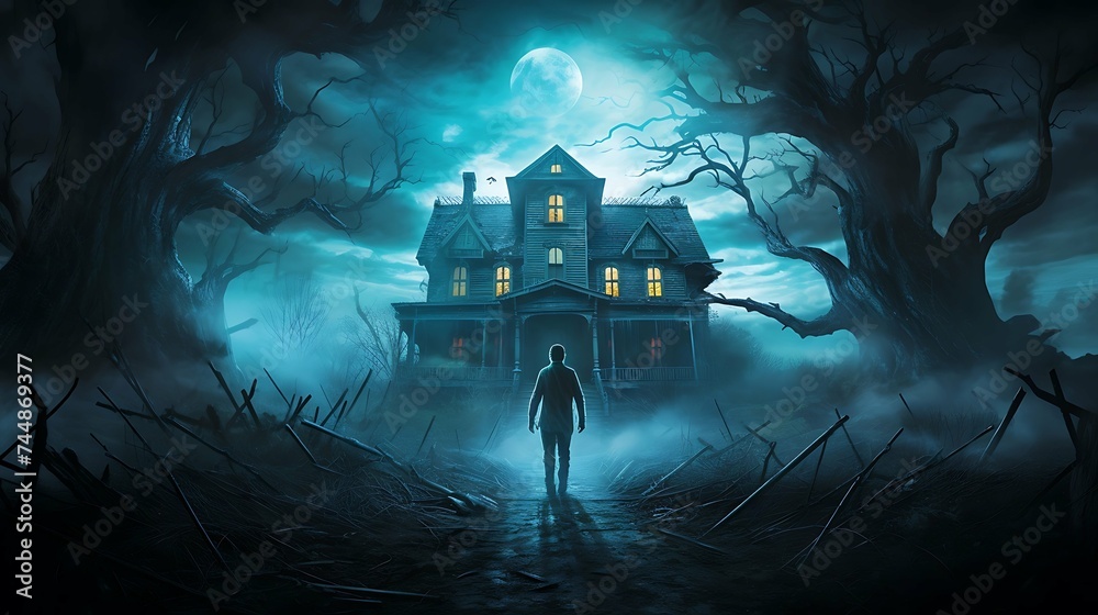 Fantasy horror movie book cover and horror fantasy movie poster, in the ...