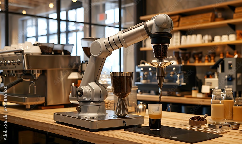 An AI-powered barista robot transforming the coffee-making experience ...
