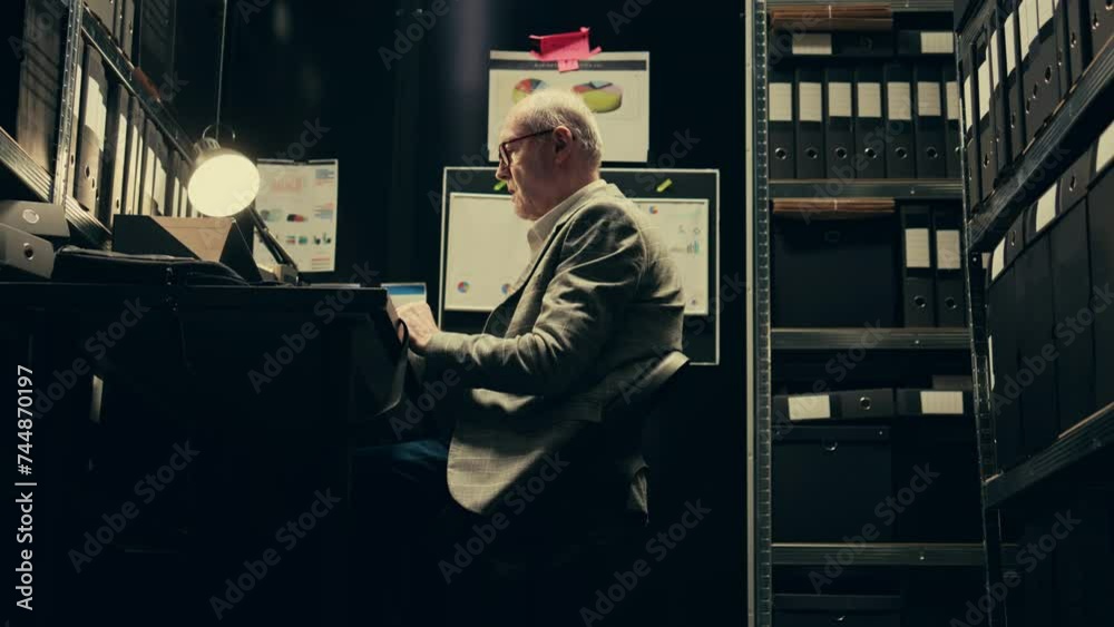 Investigators studying historical maps of crime scenes using federal ...