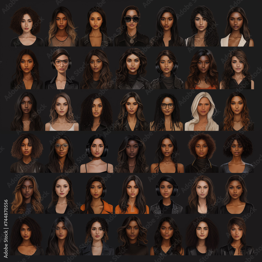 "Embrace diversity on Women's Day with inclusive imagery showcasing ...