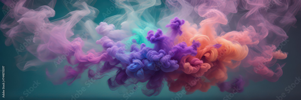 smoke background, background abstract or abstract colorful background ...