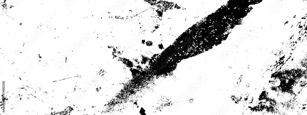 Vector black ink textures japan, paint stroke texture on white paper ...