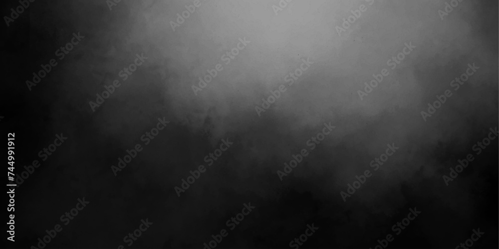 Vecteur Stock Black Gray fog effect.smoky illustration cumulus clouds ...