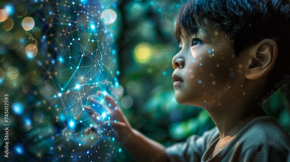 Visualize a connected world where IoT and cloud computing enhance ...