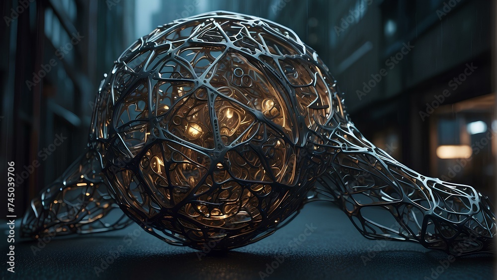 Otherworldly Time Machine, Futuristic Atomic power generator or Quantum ...