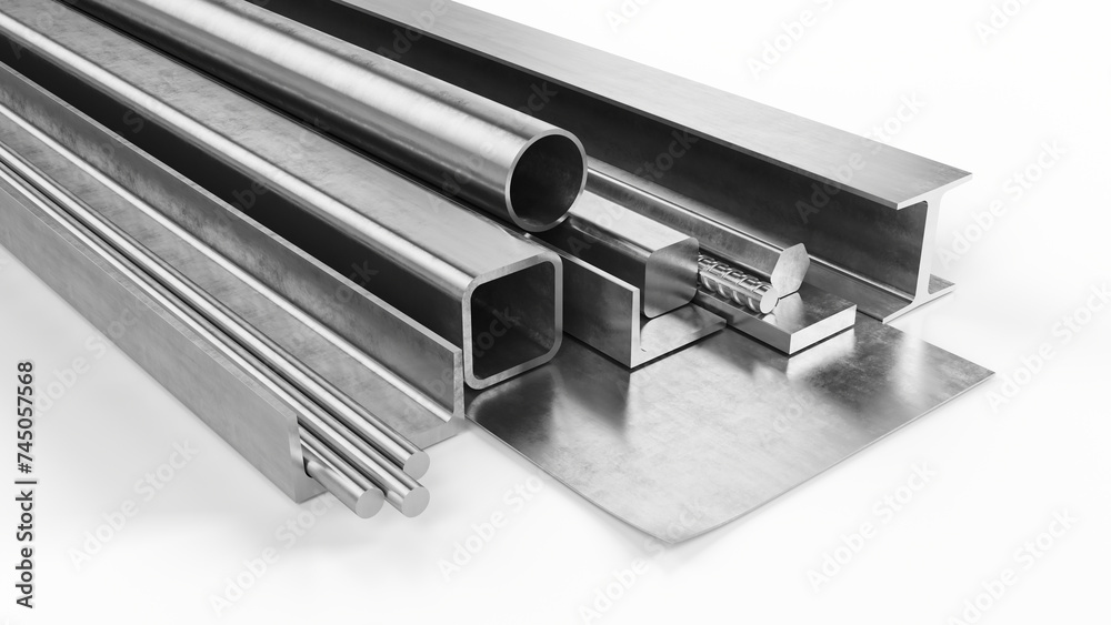 Metallic profiles - products of the different form from metal. Rolled ...