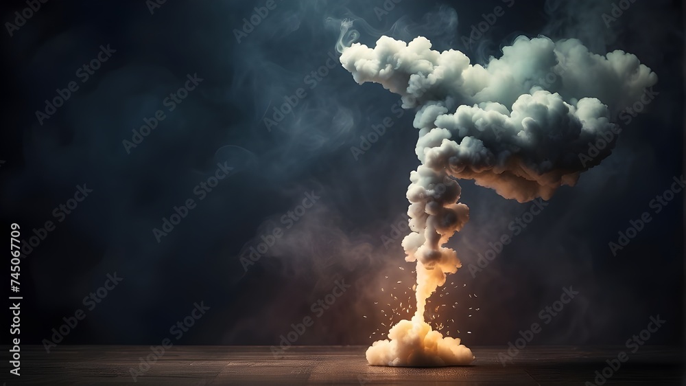 Tracing Smoke's Trail from the Flames, Smoke Rises from the Embers of ...