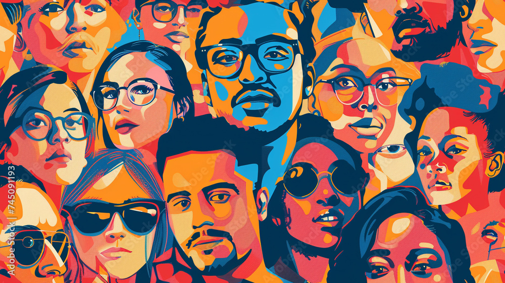 Seamless texture. Generational Unity: The Power of Youth on ...