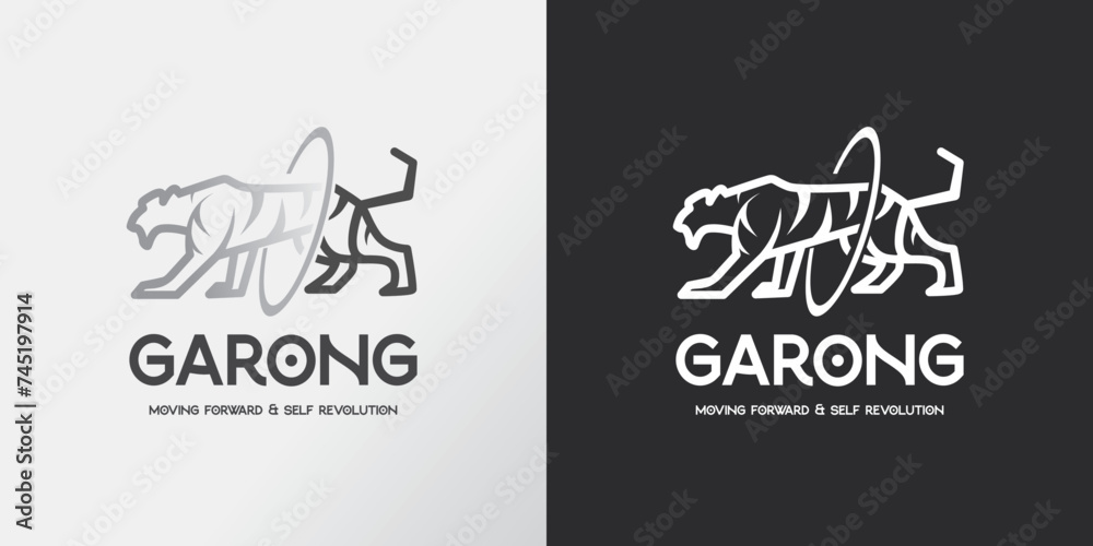 Garong - Tiger Logo Templates - Moving Forward and Self Revolutions ...