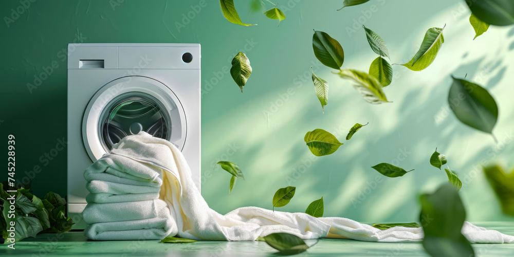 washing machine green eco sustainable ecological environmental friendly ...