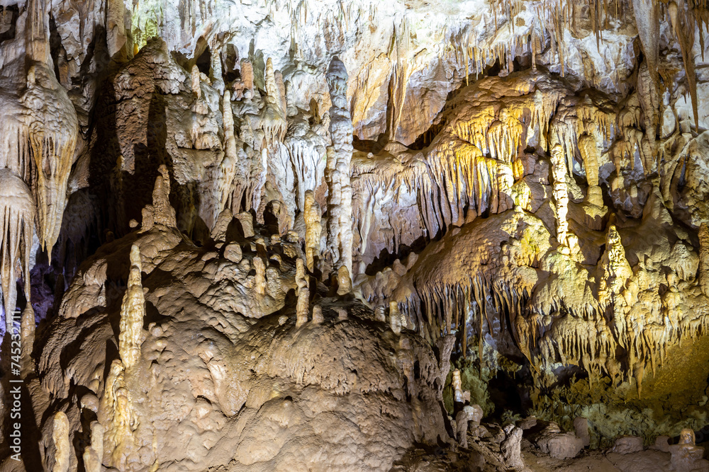 Prometheus Cave Natural Monument - largest cave in Georgia with hanging ...