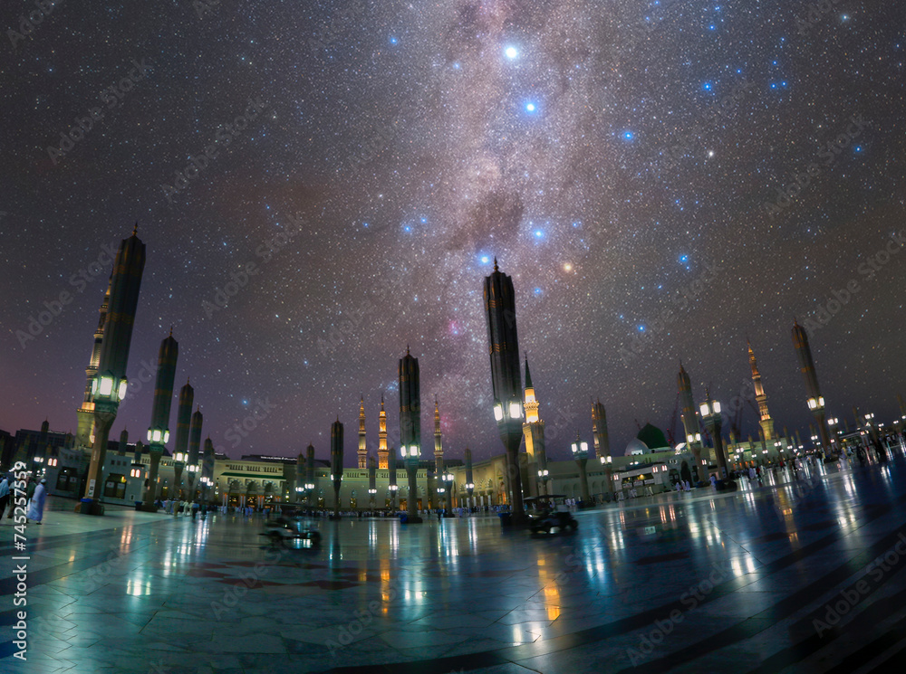 The Prophet's Mosque (Al-Masjid an-Nabawi). In the second (after Mecca ...