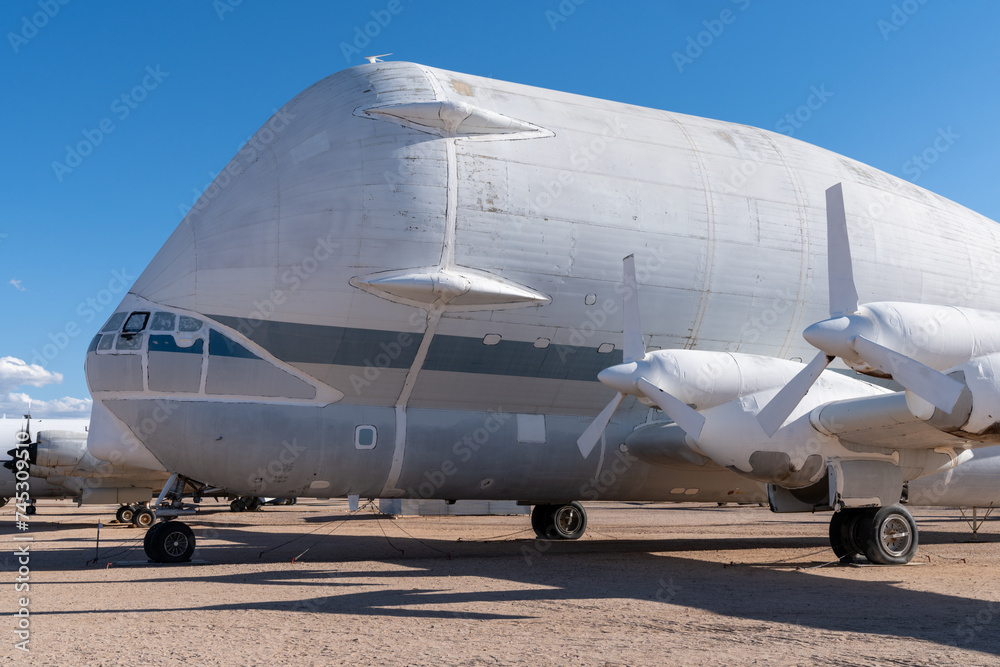 Tucson, Arizona - December 21, 2023: US Aero Spacelines B-377SG Super ...