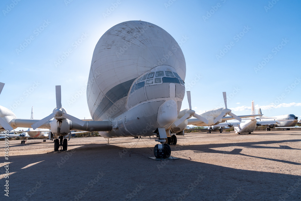 Tucson, Arizona - December 21, 2023: US Aero Spacelines B-377SG Super ...