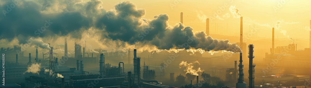 Eco-Friendly Industrial Factories and industries powered by hydrogen ...