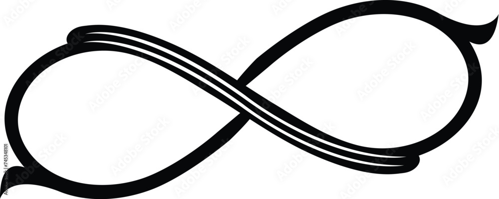 Vetor de Infinity symbol svg, Infinity sign svg, Instant, Dark ...