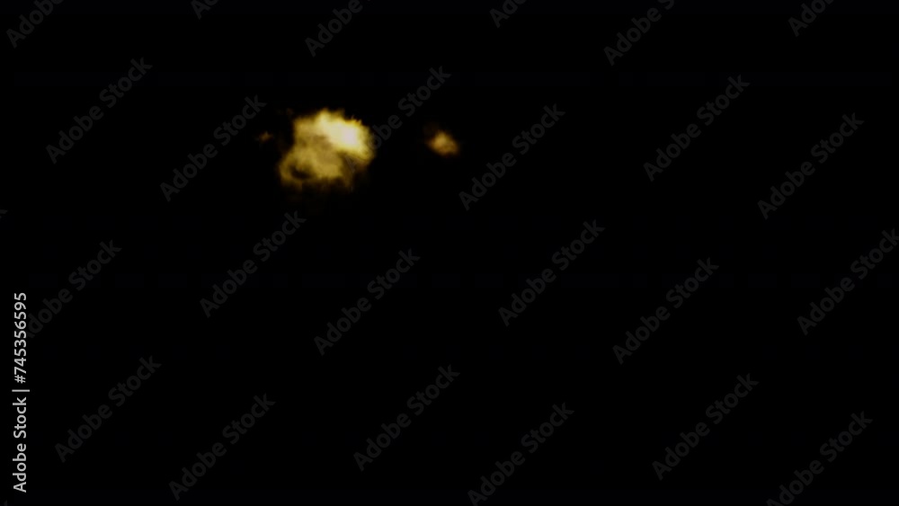 Vidéo Stock Realistic Muzzle flashes straight fire montage with smoke ...