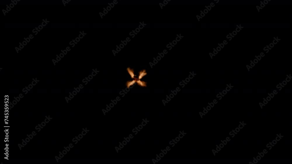 Realistic Muzzle flashes straight fire montage with smoke effect ...