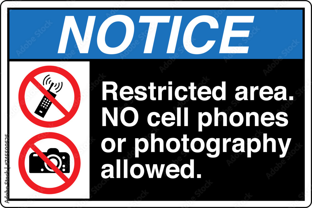 ANSI Z535 Safety Sign Marking Label Symbol Pictogram Standards ...