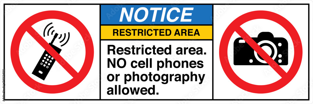 ANSI Z535 Safety Sign Marking Label Two Symbol Pictogram Standards ...