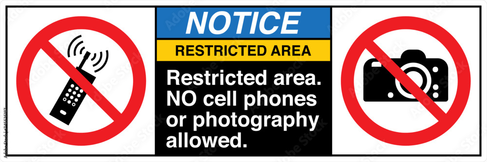 ANSI Z535 Safety Sign Marking Label Two Symbol Pictogram Standards ...