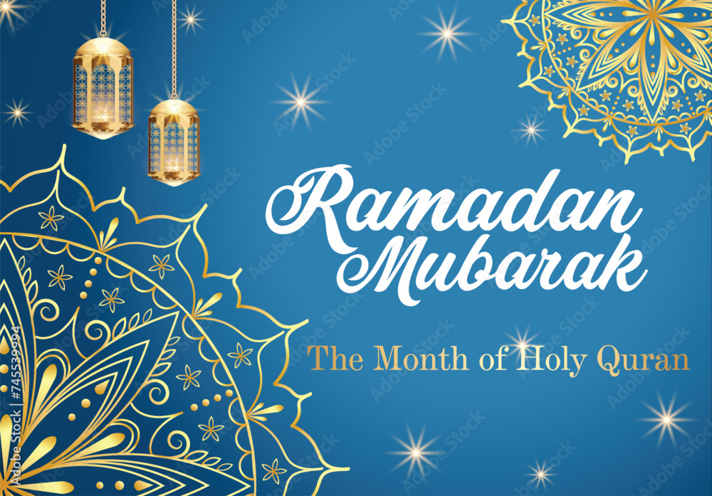 Vector Pamflet Template Ramadhan Celebration Ramadan Kareem Idul Fitri ...