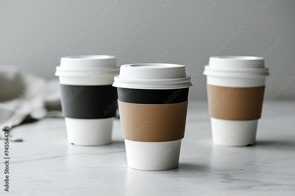 Minimalist coffee cup design Perfect for modern branding and caf ...