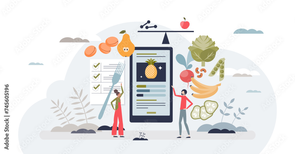 Personal nutrition couching with dietary advice trainer tiny person ...