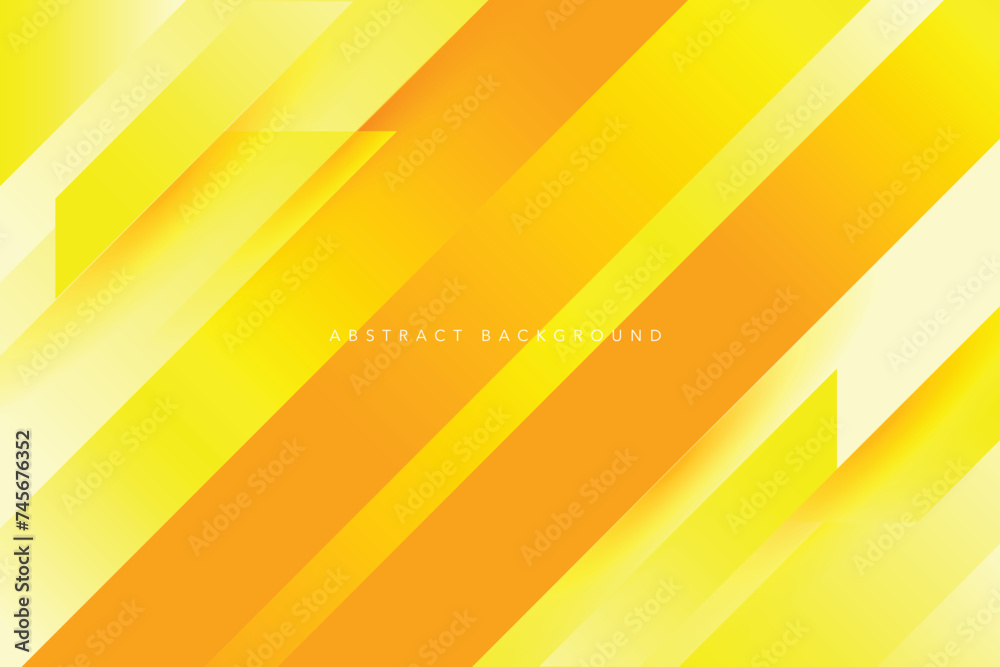 Abstract light and dark yellow color gradient background. Modern ...