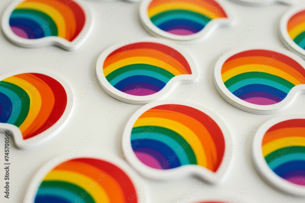 LGBTQ Sticker lgbtq pride sticker for brotherhood design. Rainbow tie ...