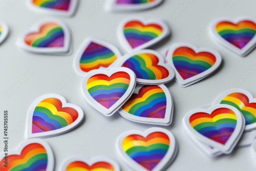 LGBTQ Sticker extraordinary sticker design. Rainbow good natured ...