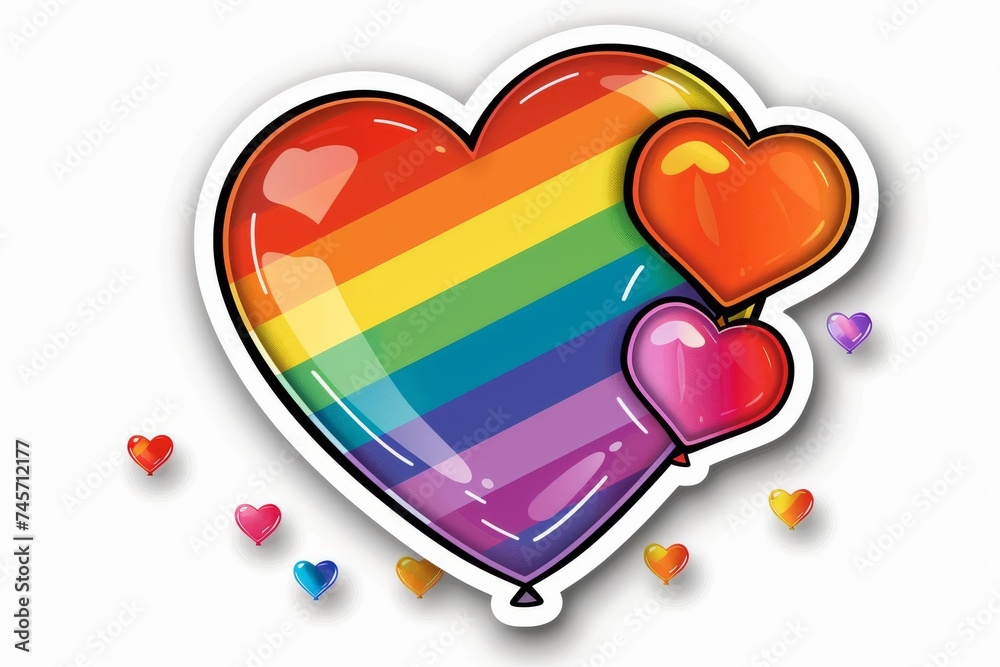 LGBTQ Sticker lgbtq pride socks sticker design. Rainbow drag culture ...