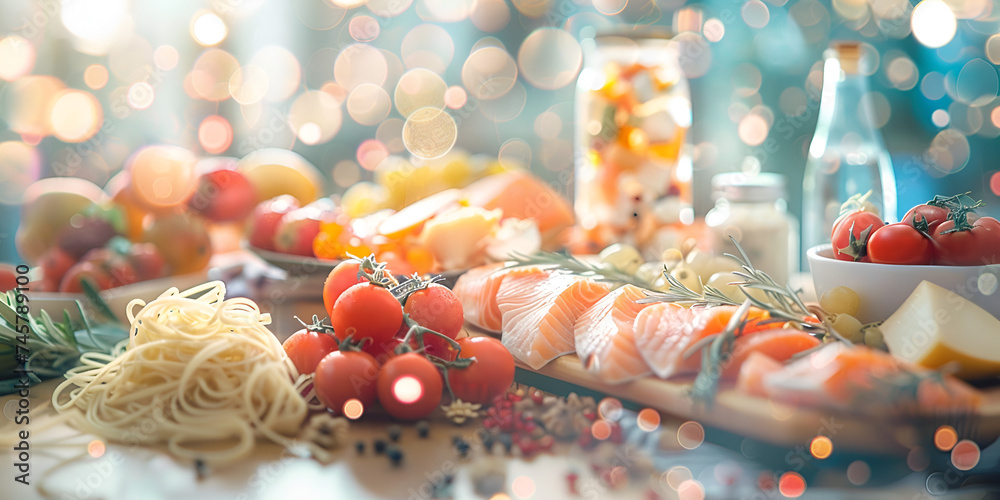 fast foods on blur background,Juicy burger on a table in restaurant ...