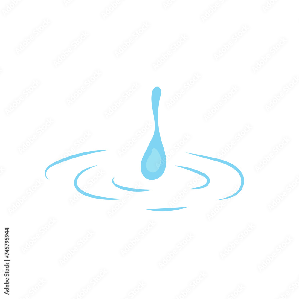 Tears drops. Sadness is cried by streams, tears or drops of sweat ...