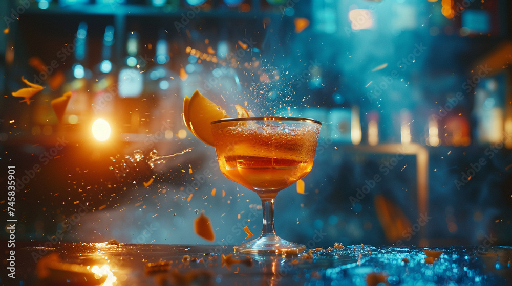 Artistic compositions of cocktails captured from unique angles ...