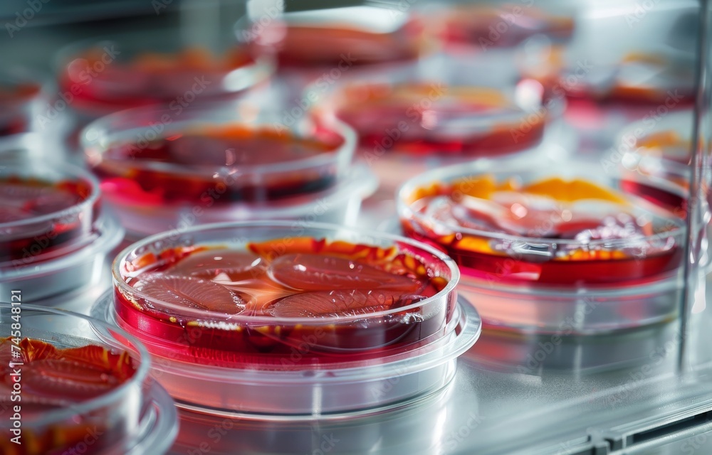 Tissue engineering in a lab, where scientists grow organs and tissues ...