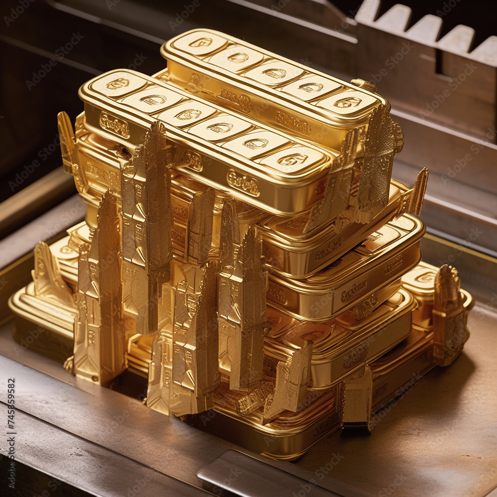 Discover the luxury of travel on train tracks crafted from pure gold ...