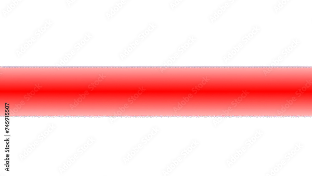 Red Color fading horizontal stripe with transparent background Stock ...