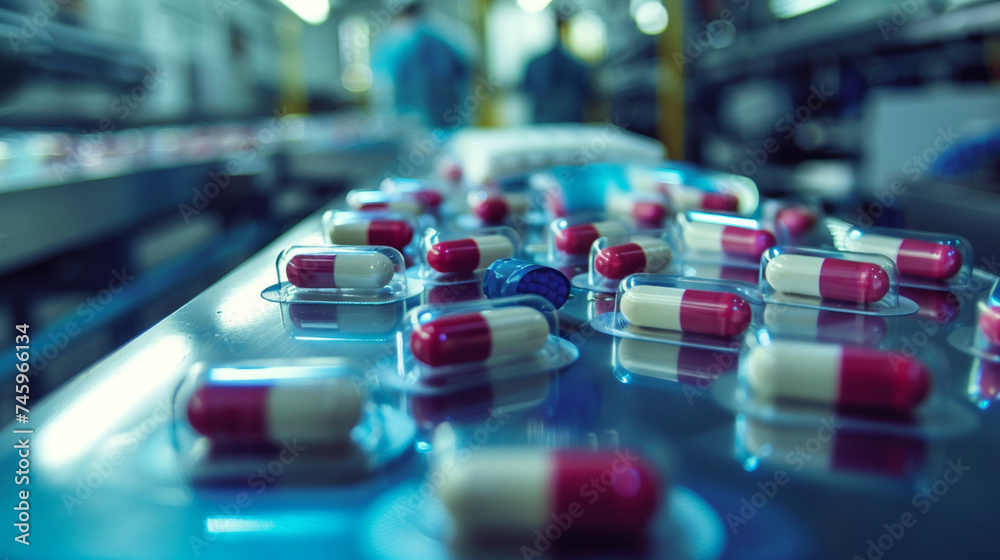 Foto de In the forefront of medical innovation, a close-up shot focuses ...