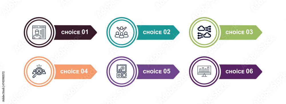 outline icons set from technology concept. editable vector included ...