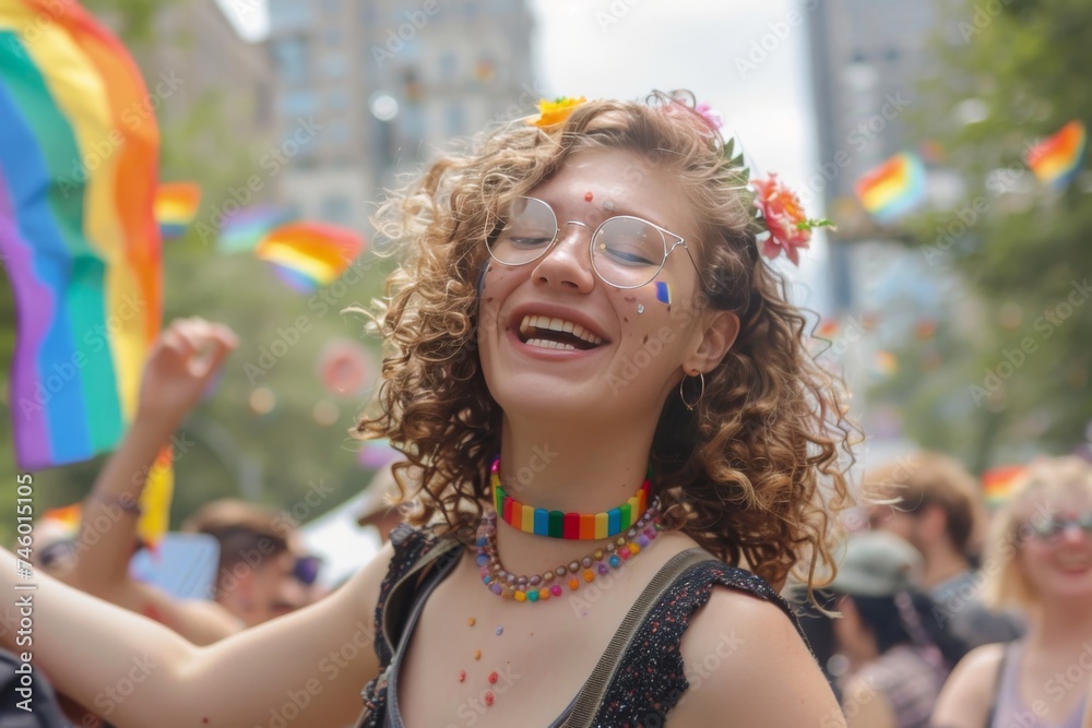 LGBTQ Pride remarkable. Rainbow cross dressing love colorful customary ...