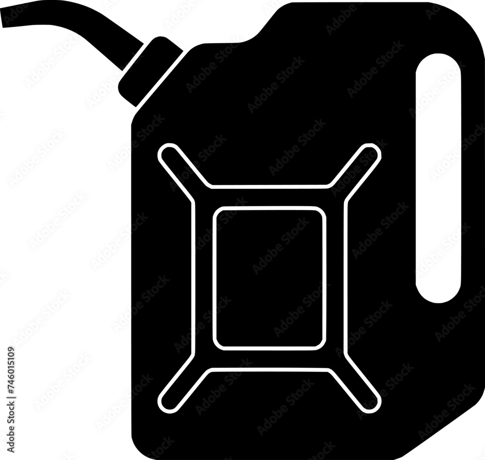 fuel illustration oil silhouette petrol logo gasoline icon gas outline ...