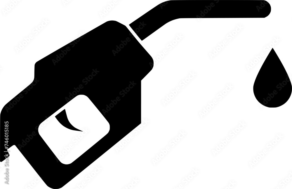 fuel illustration oil silhouette petrol logo gasoline icon gas outline ...