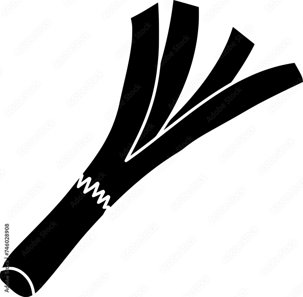 green illustration vegetable silhouette food logo fresh icon onion ...