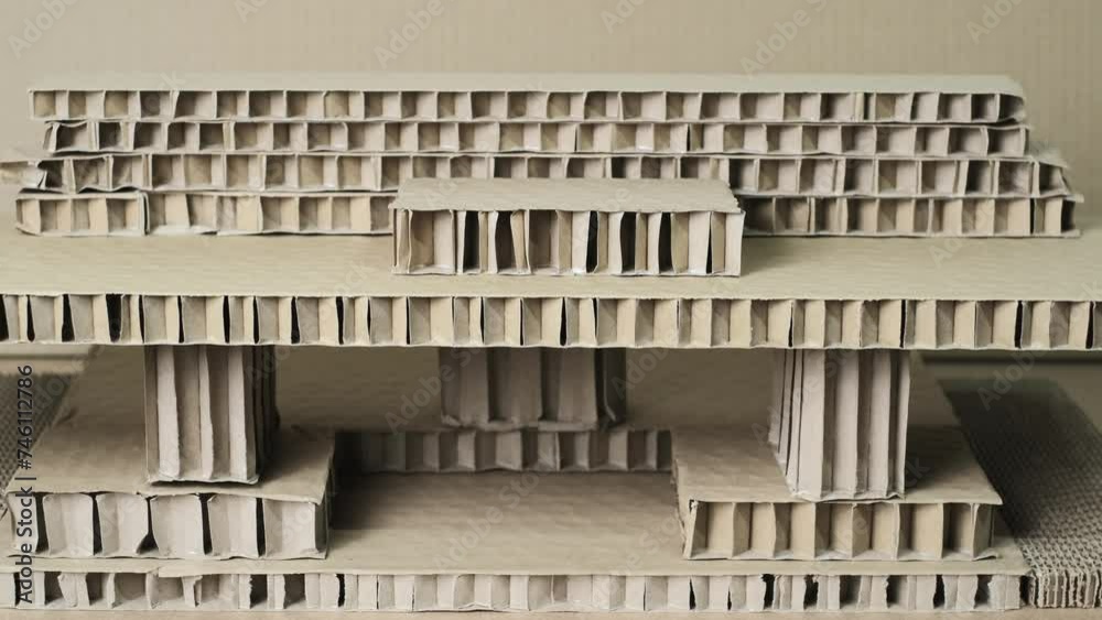 In a fundamental architectural exercise, students meticulously craft ...