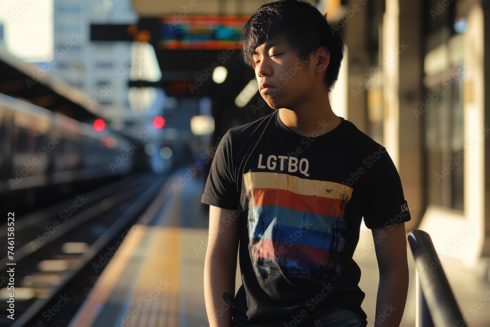 LGBTQ Pride stellsexual. Rainbow cisgender love colorful lgbtq+ alley ...