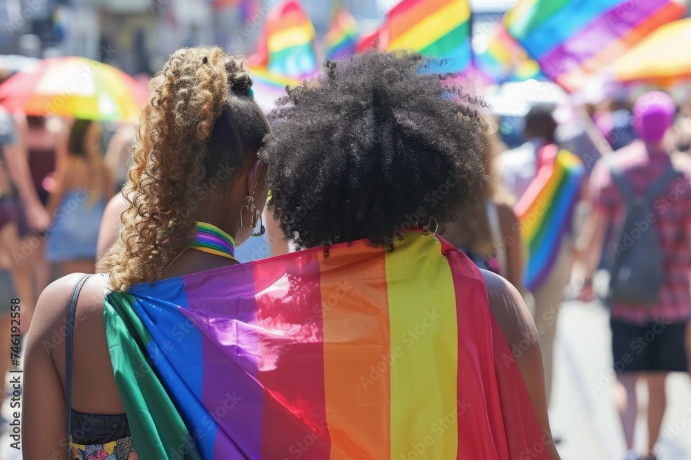 LGBTQ Pride ivory. Rainbow black voices matter colorful different ...