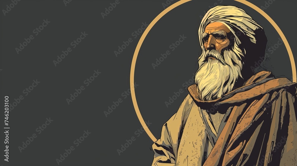 Empty Background Illustration Featuring Al Farabi, Renowned Islamic ... Empty Background Illustration Featuring Al Farabi, Renowned Islamic ...